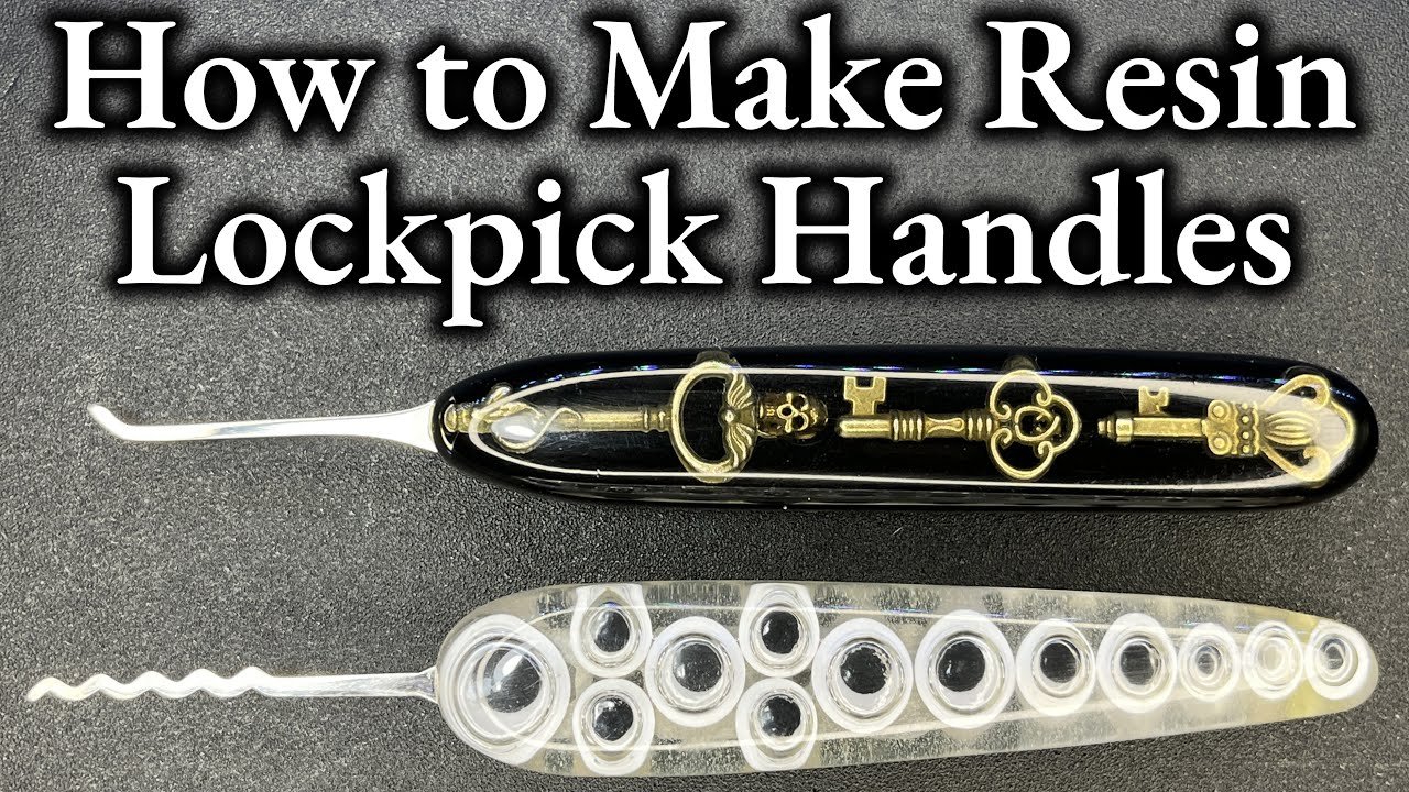 282) How to Make Resin Handled Lockpicks - YouTube