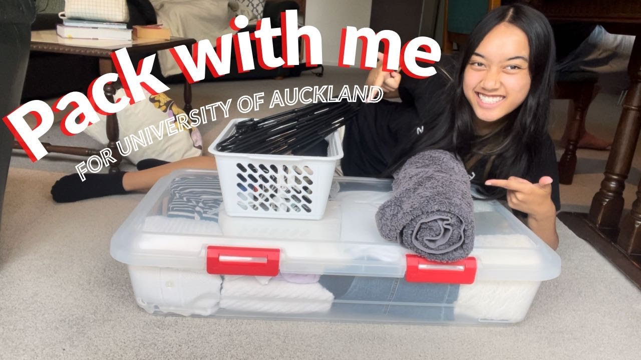 Packing for University of Auckland | UoA Uni Series #001 - YouTube