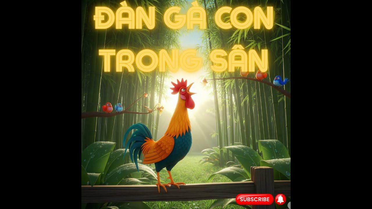 Đàn Gà Con Trong Sân . - YouTube