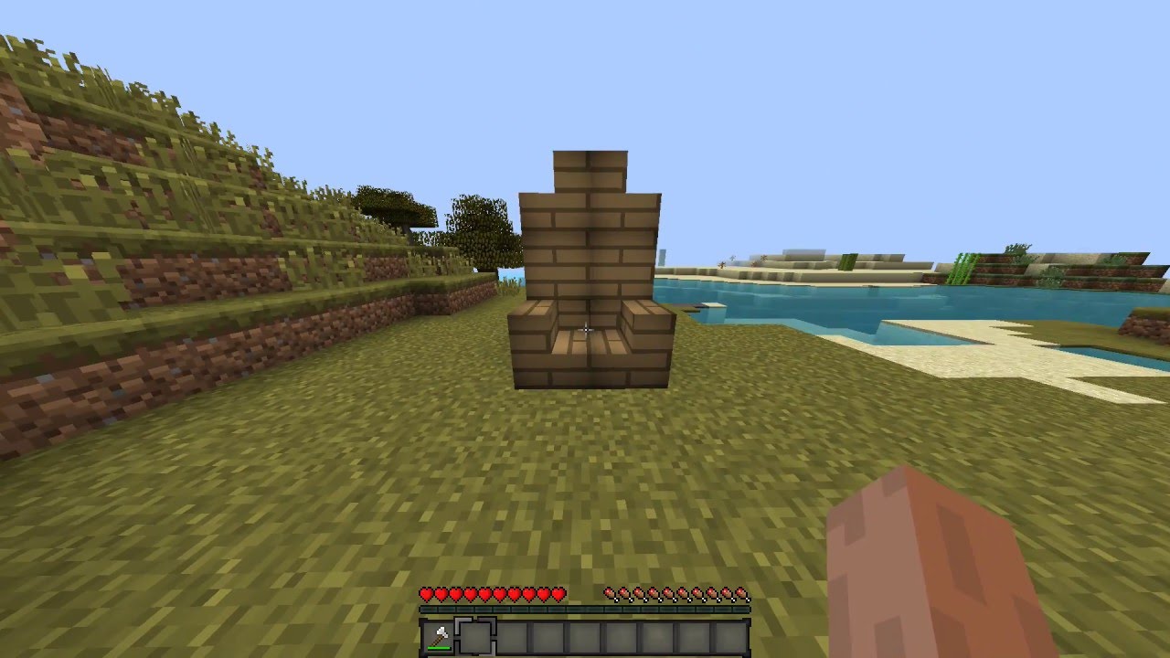 Minecraft-How to Make a Throne - YouTube