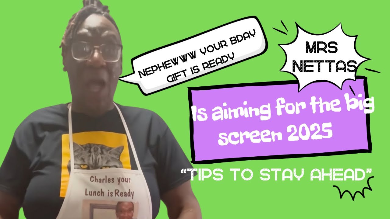 Mrs Netta has some Big things coming up and she is focused on her goals ...