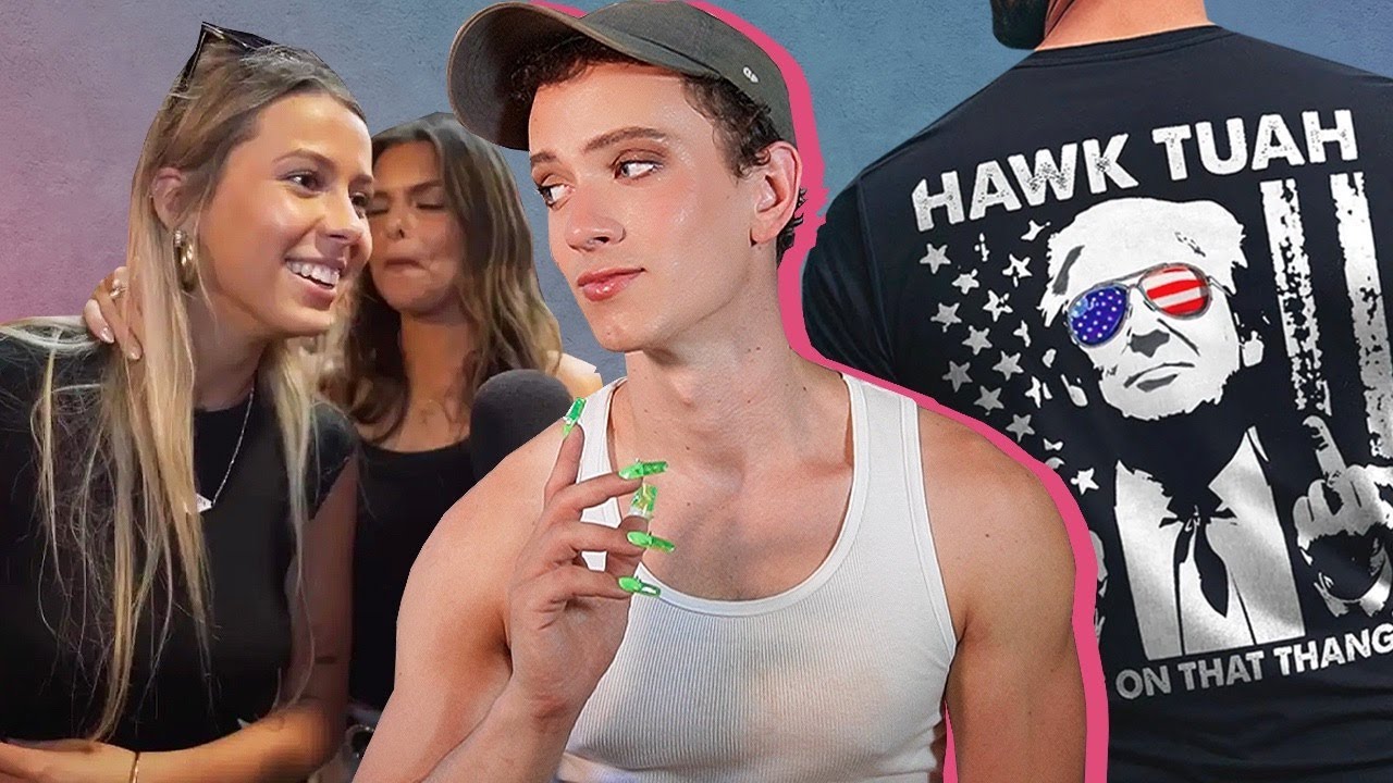 Hawk Tuah: From Harmless Meme to Right Wing Symbol - YouTube