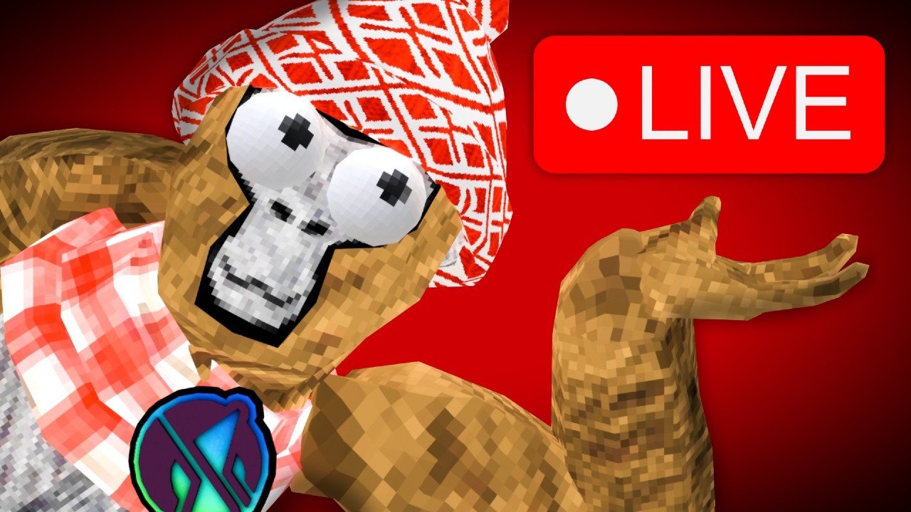 🔴Gorilla Tag LIVE | AAC | PLAYING WITH YOU #gorillatag - YouTube