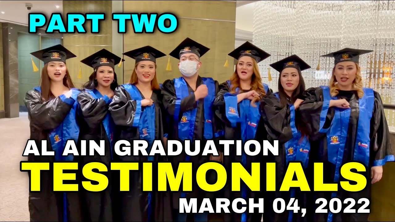 PART 2: Highlights and Testimonial of Filipino Institute -Al Ain Campus ...