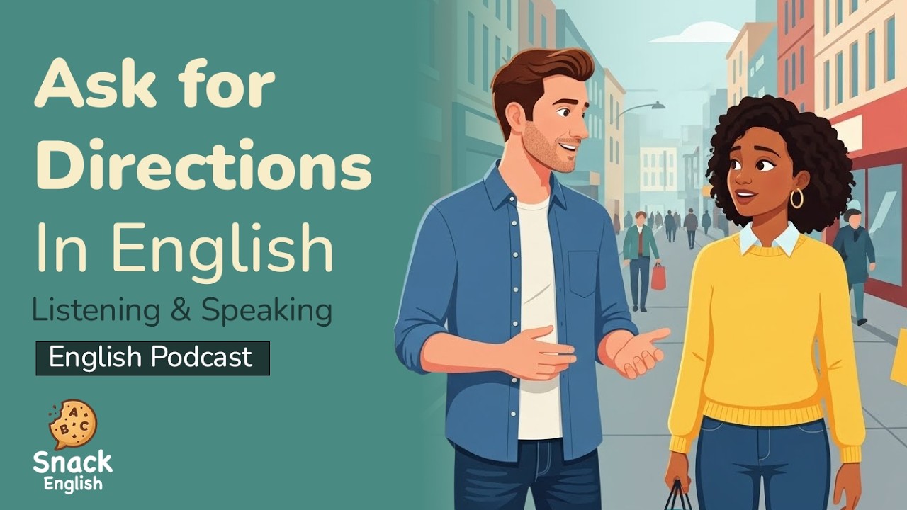 How to Ask for Directions in English – Even as a Beginner | English ...