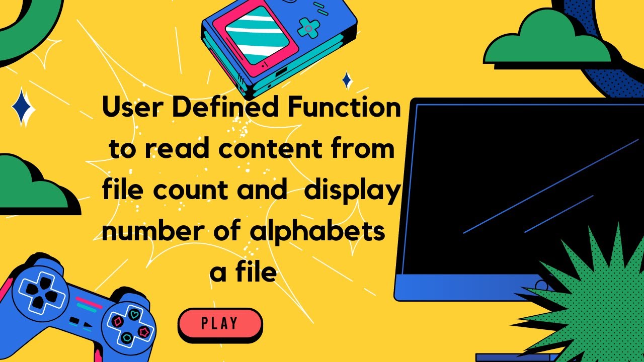 User defined Function In C To Read The Content From A Text File YouTube User defined Function In C To Read The Content From A Text File YouTube
