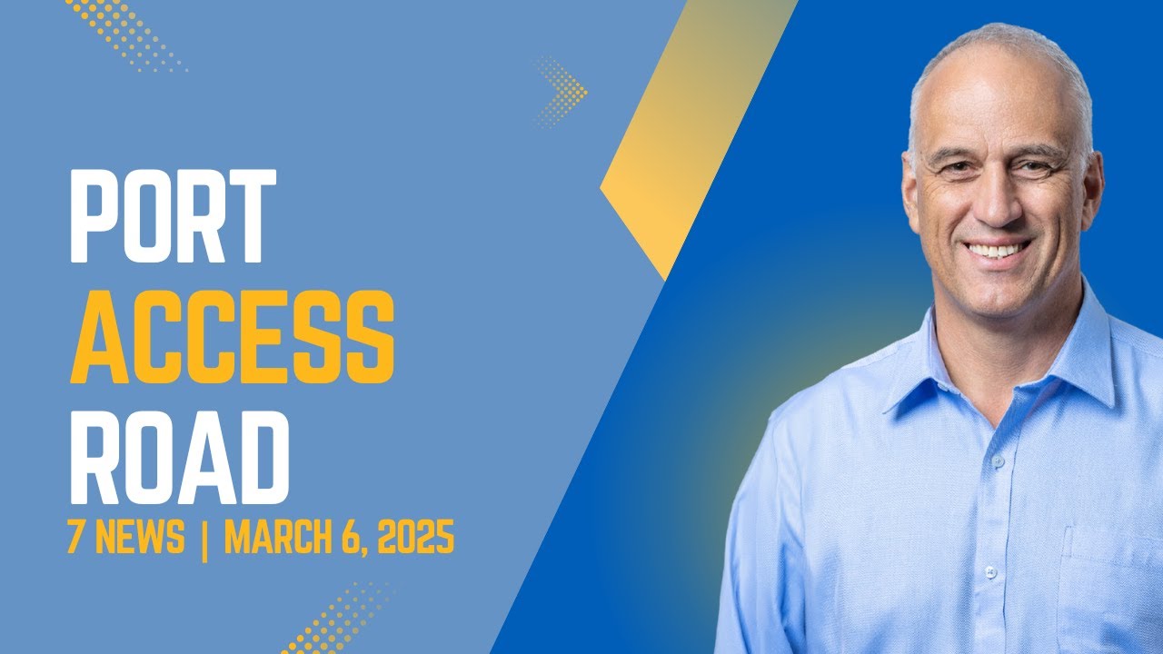 Mackay Port Access Road | 7 News Mackay | March 6, 2025 - YouTube