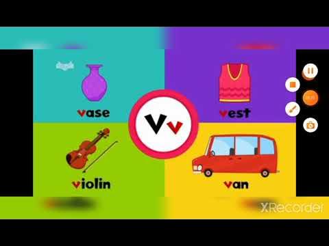 PHONICS/ LETTER "Vv" - YouTube