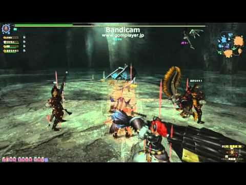 【MHFG】HCGガノトトス高台1ラスタ - YouTube