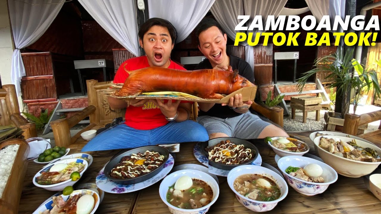 Extreme Zamboanga Food Tour!! 1 Whole Lechon Baboy at Famous Kambingan ...