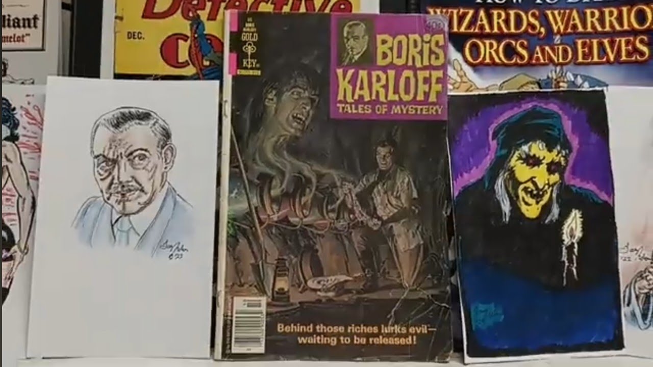 EP 733 Boris Karloff #95 1979 Gold Key Comics by G Wilson Alberto ...