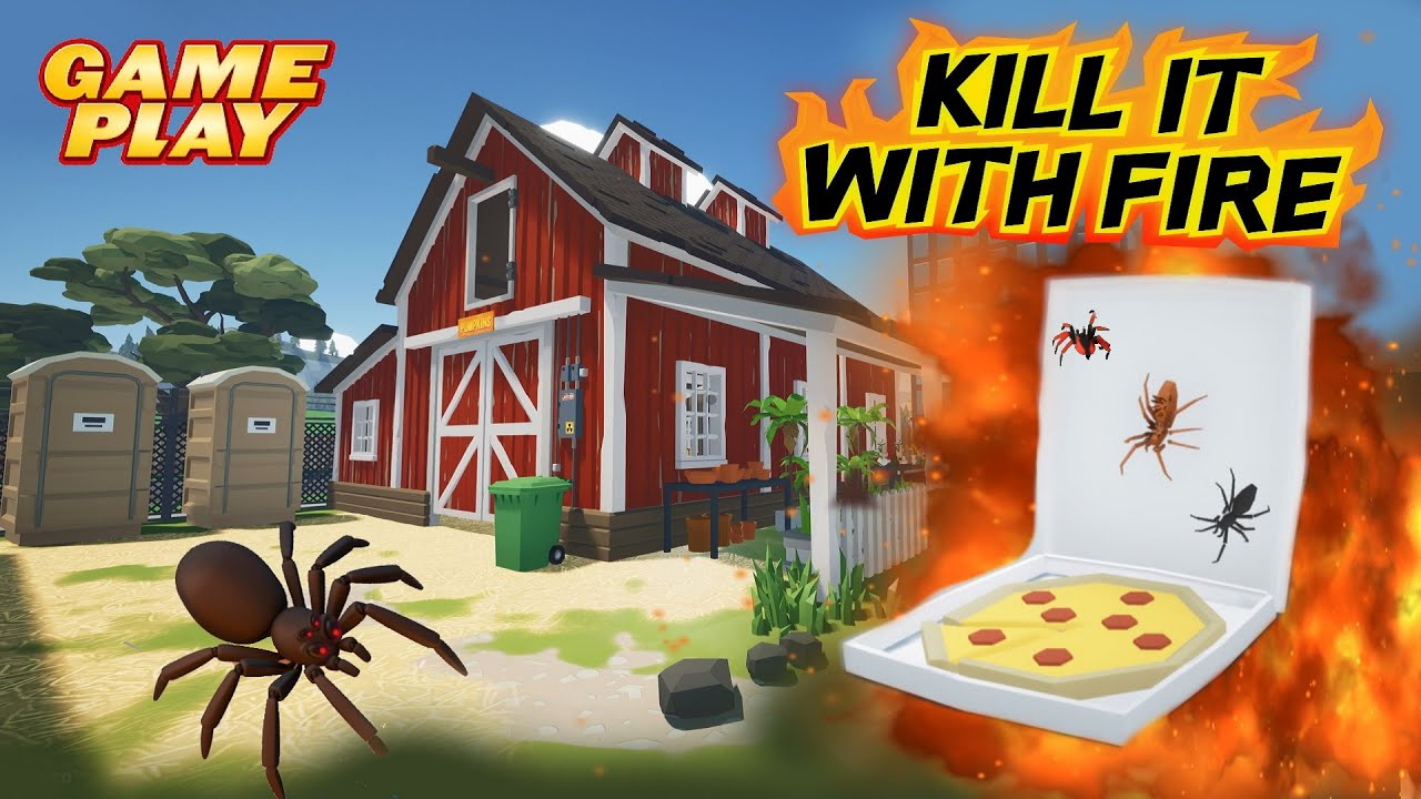 Kill It With Fire ★ Gameplay ★ PC Steam game 2020 ★ Ultra HD 1080p60FPS ...