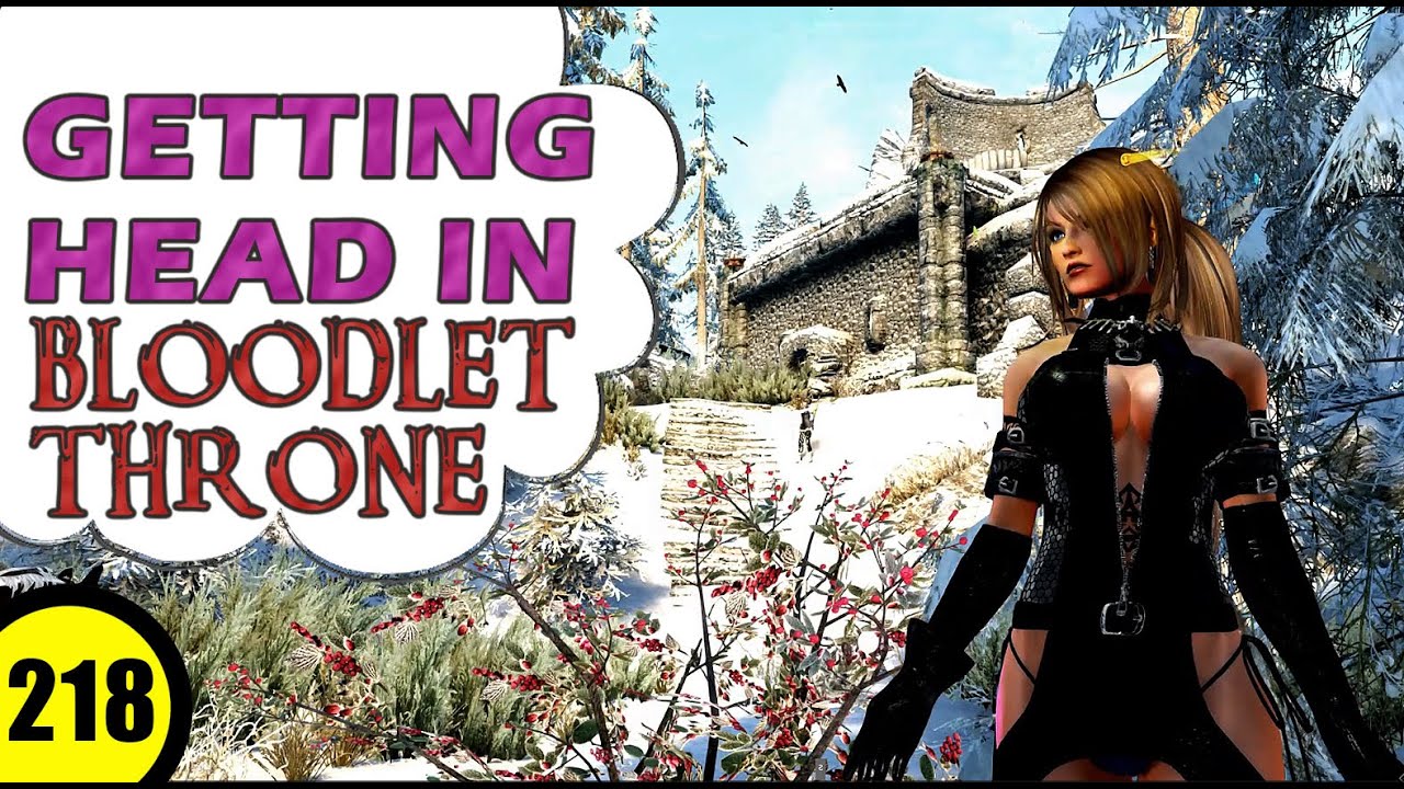 NSFW Ultra-Modded Skyrim Dawnguard Gameplay: The Ancient Vampire Head ...