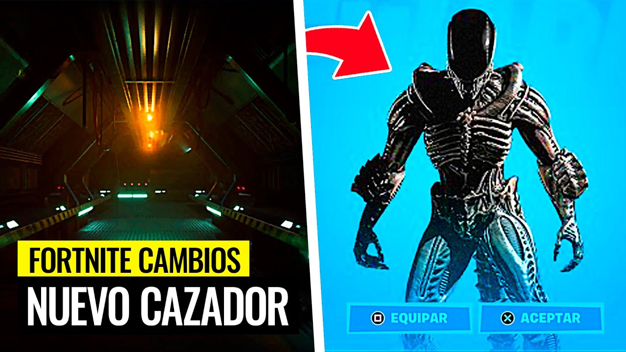 *NUEVO* ACTUALIZACION 15.50 con NUEVA SKIN XENOMORPH en FORTNITE X ...