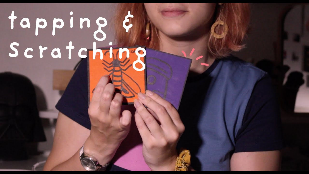 ASMR Fast Tapping & Scratching // Coaster sounds - No talking - YouTube