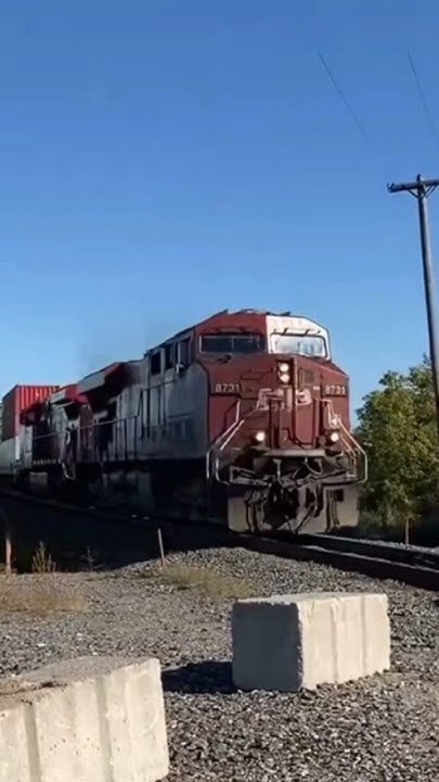 CP 8731 & CP 8154 lead CP 113 - YouTube