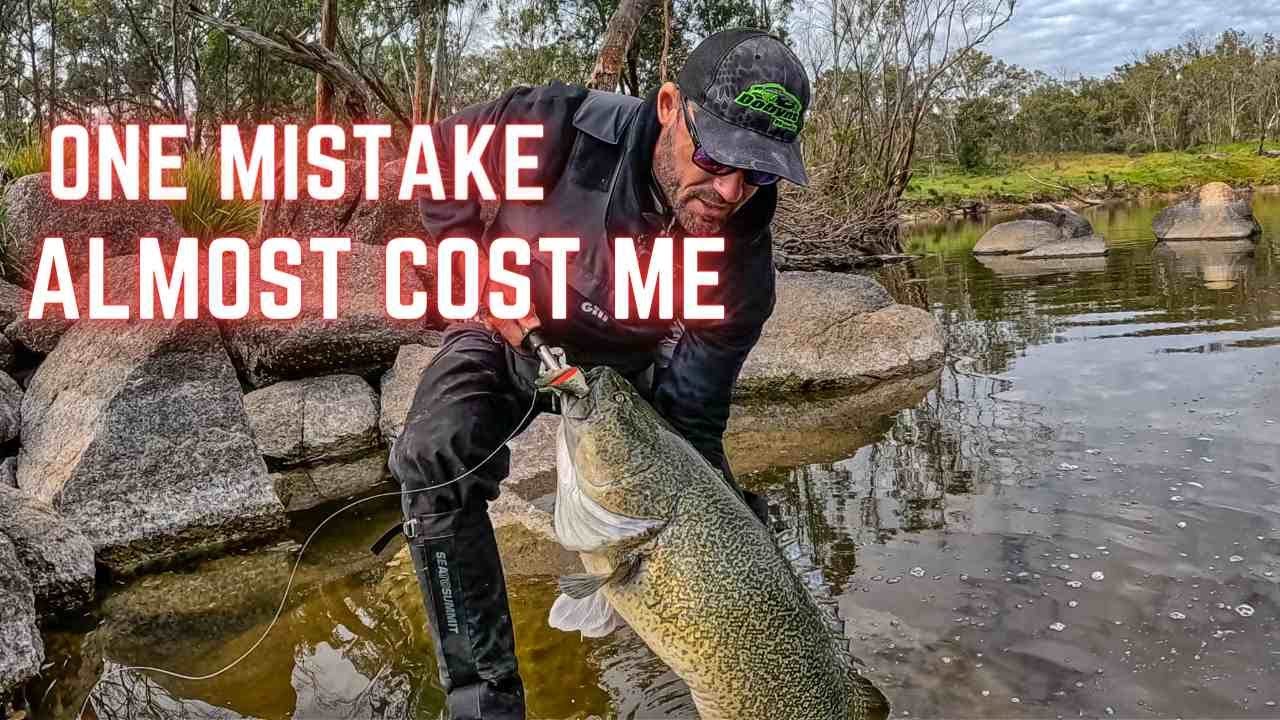 One mistake and i almost lost the fish of a lifetime! - YouTube