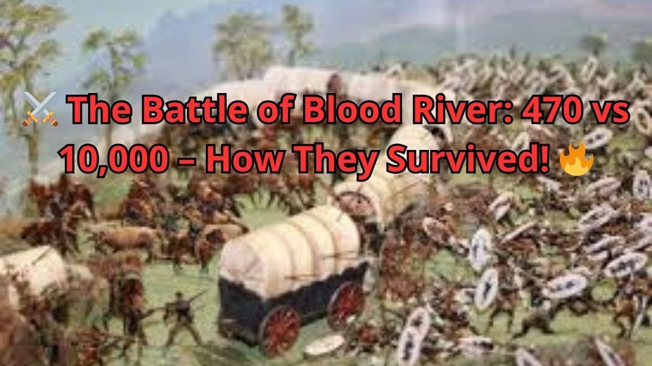 ⚔️ The Battle of Blood River: 470 vs 10,000 – How They Survived! 🔥 ...