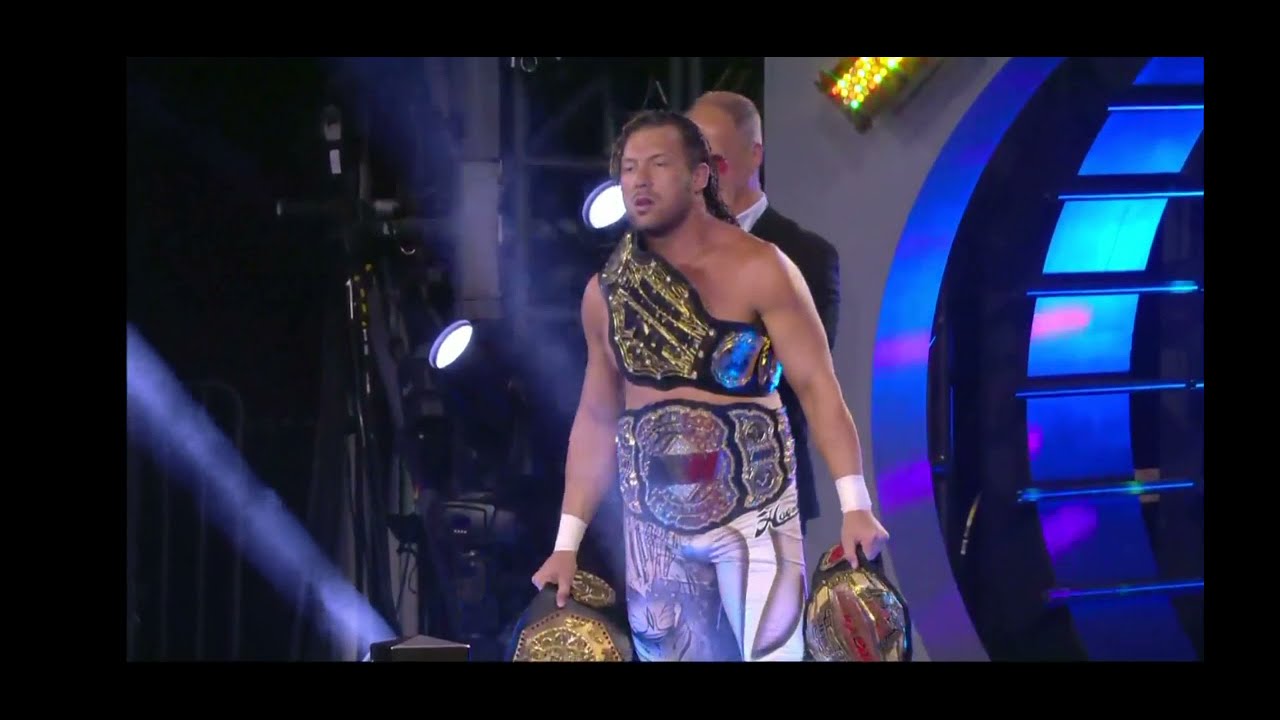 Kenny Omega Epic Entrance All Title - YouTube