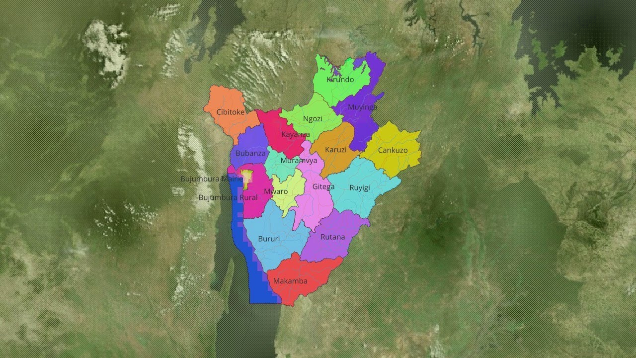 Population distribution in Burundi (1950 -- 2022) - YouTube