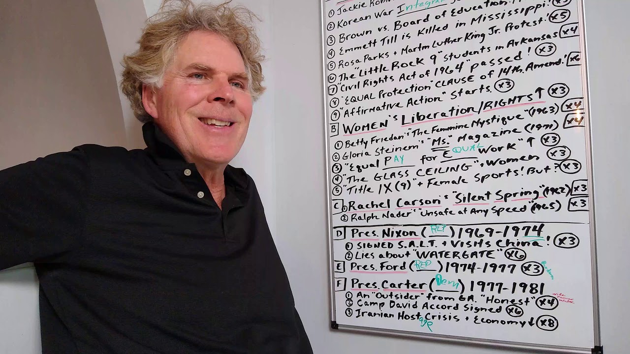 Mr. Grady's Lectures: 1950's - Now Part 3 - YouTube