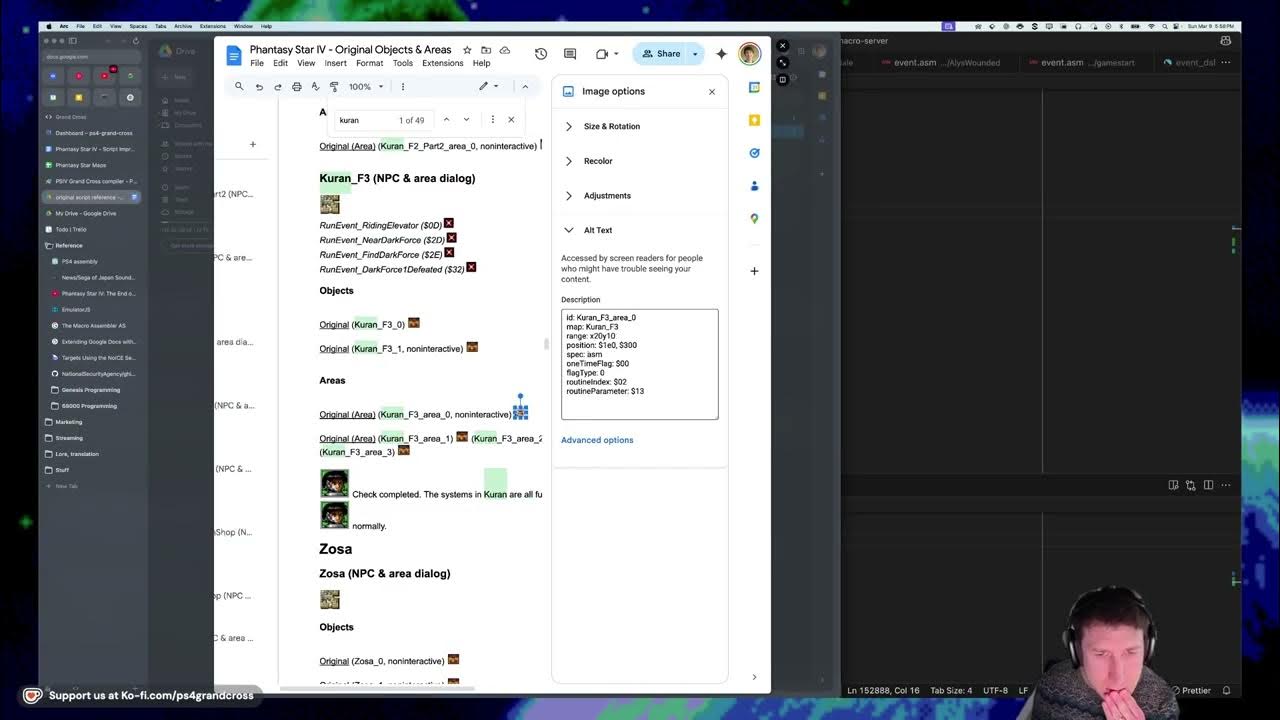 Romhacking Phantasy Star IV: Session 91 – Kuran - YouTube