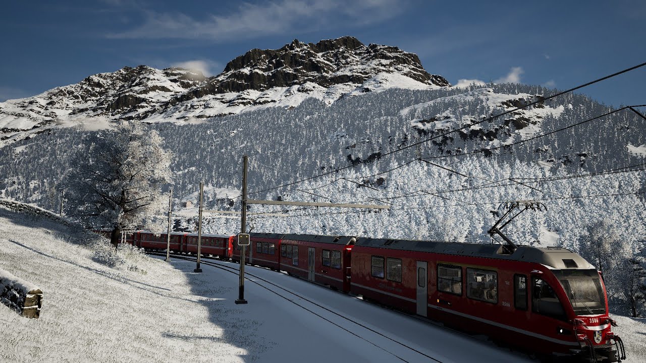 🚊 Berninalinie: Tirano - Ospizio Bernina Route Add-On🚊 Train Sim World ...