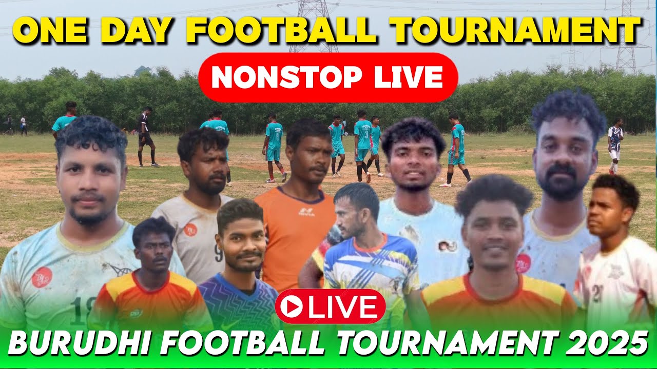 SIMI FINAL MATCH BURUDHI FOOTBALL TOURNAMENT 🛑 NONSTOP LIVE SANDIP ...