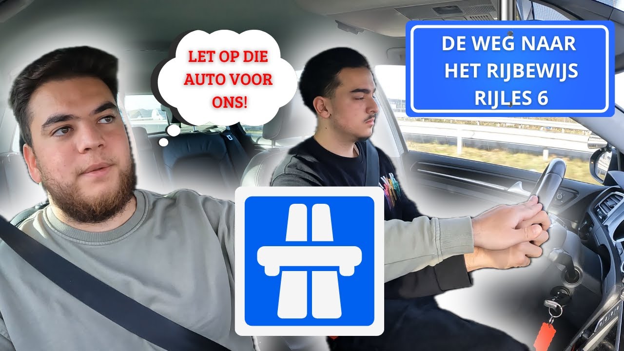 RIJLES 6 SNELWEG 🚗| Dit gaat net goed.. - YouTube