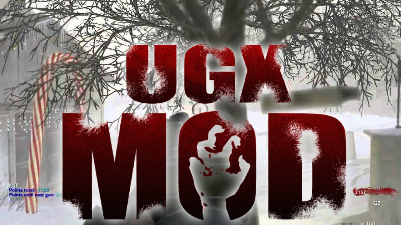 UGX Christmas| 5 MINUTES OF CHRISTMAS!! Custom Zombies - YouTube