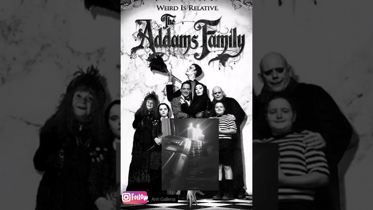 The Addams Family Theme Song Piano Cover - YouTube