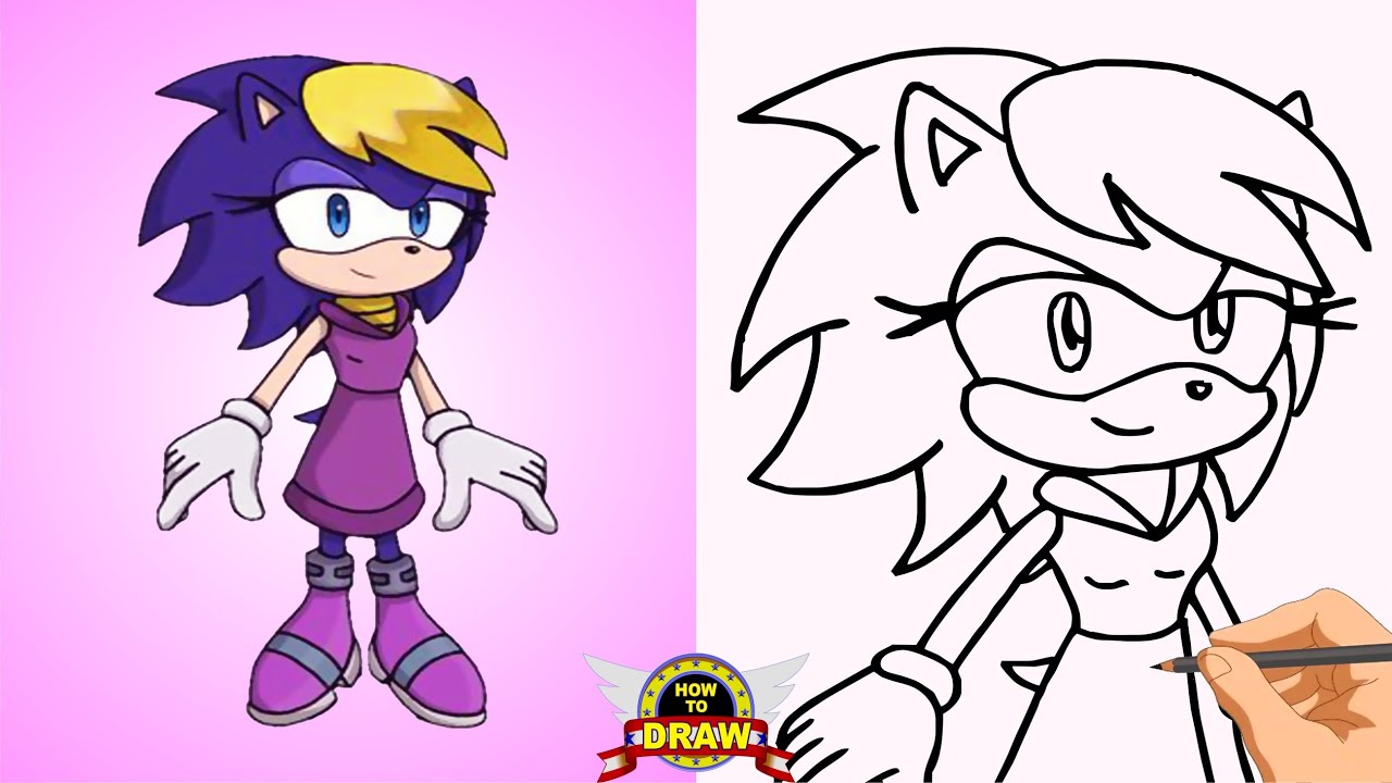 MOTHER OF SONIC | BERNADETTE | How to draw easy tutorial - YouTube
