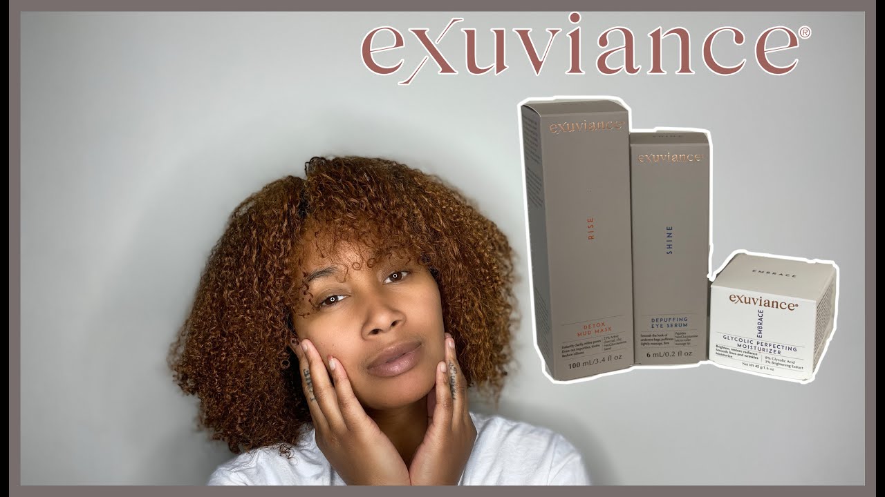 My Skin Care Routine With Exuviance - YouTube