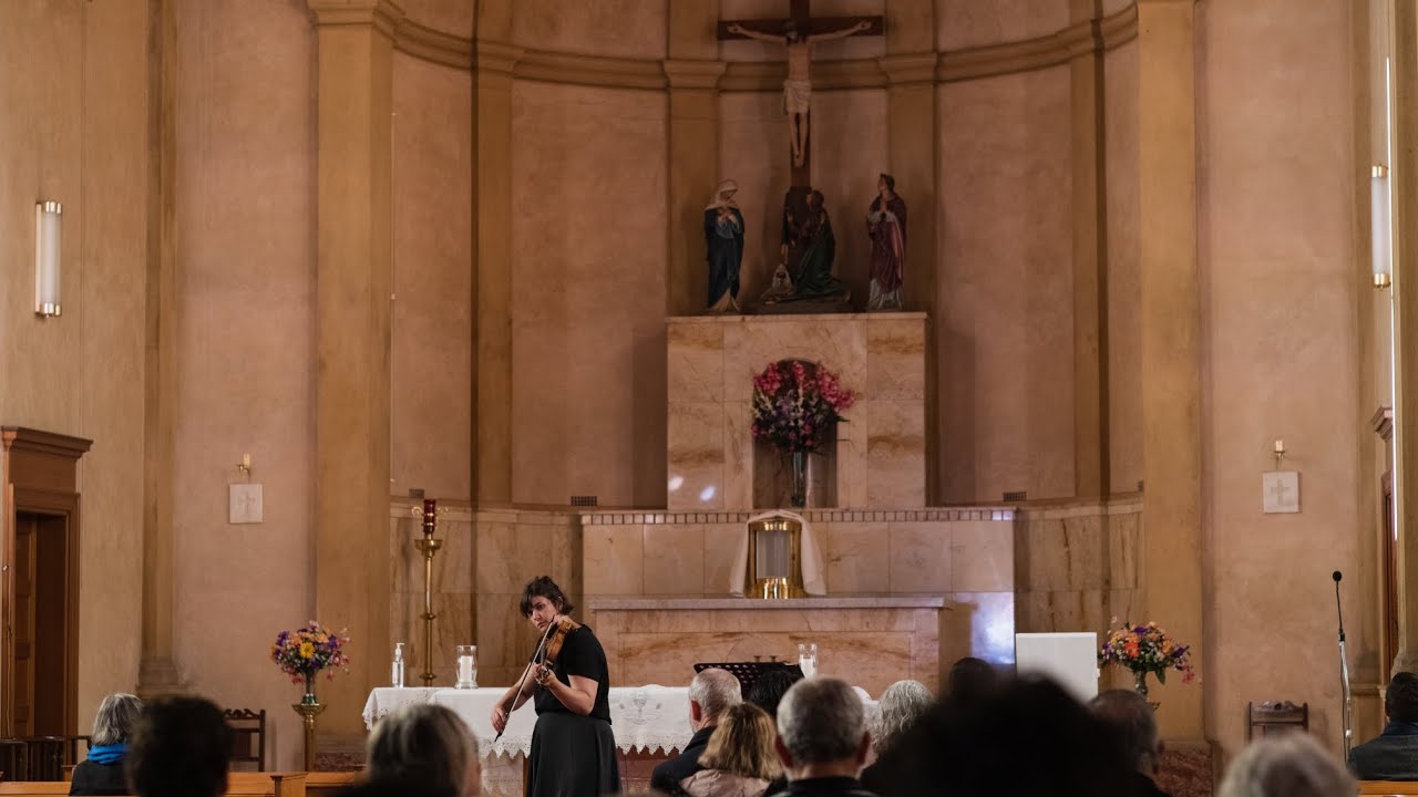 J.S. Bach - Andante from the Sonata in A Minor, BWV 1003 - Anna Freer ...