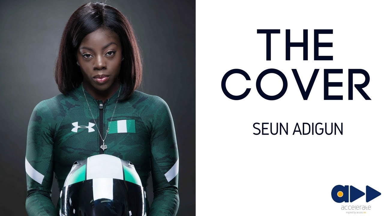 The COVER - Meet Seun Adigun, Our Bobsled Winter Olympian - YouTube