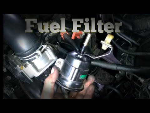 Fuel filter Super easy guide to replace fuel filter ( Toyota Fortuner ...