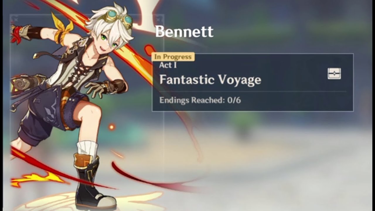 Genshin Impact: Hangout event - Bennett Act 1 Fantastic Voyage 03 - YouTube