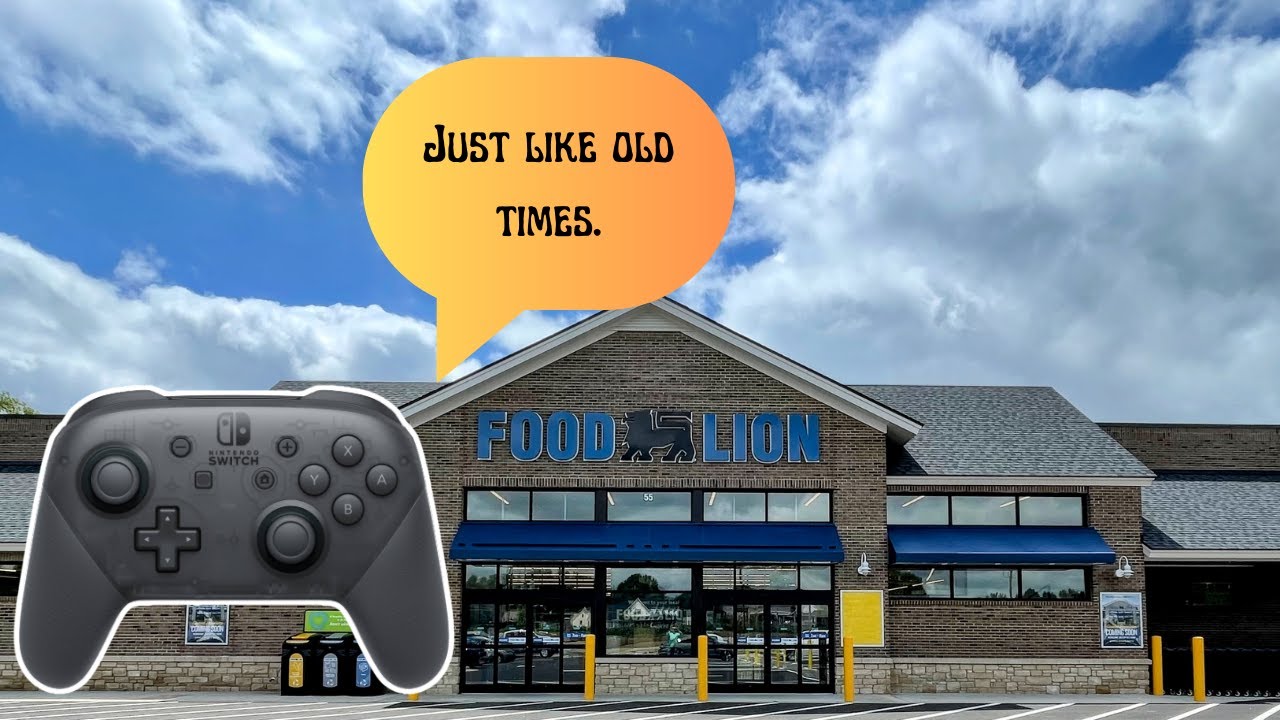 Nintendo Switch Pro Controller's Back In Food Lion - YouTube
