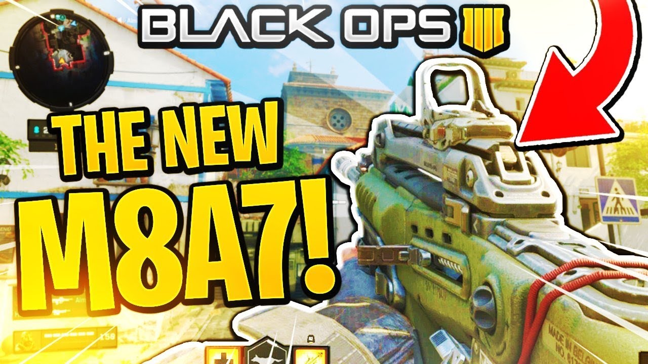 NEW M8A7! Call of Duty Black Ops 4 "SWORDFISH" OVERPOWERED M8A7 (BO4 ...