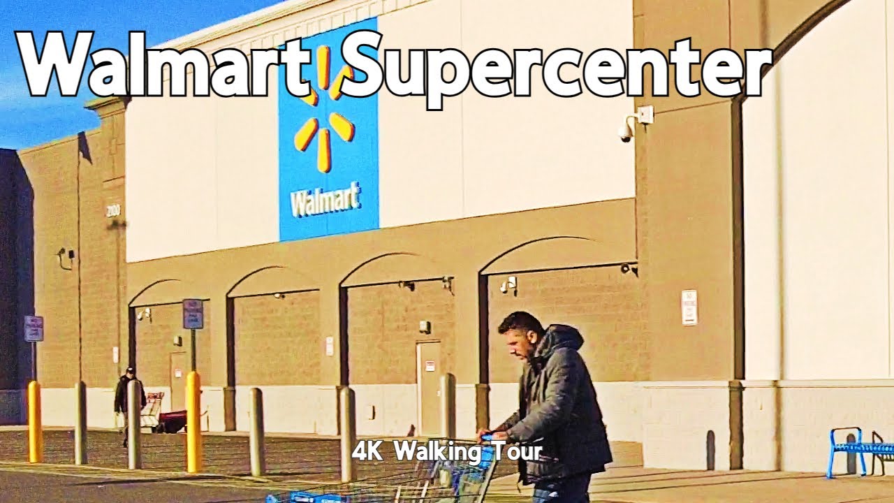 Inside the Walmart Supercenter on Tonnelle Avenue NJ | 4K Walking Tour ...