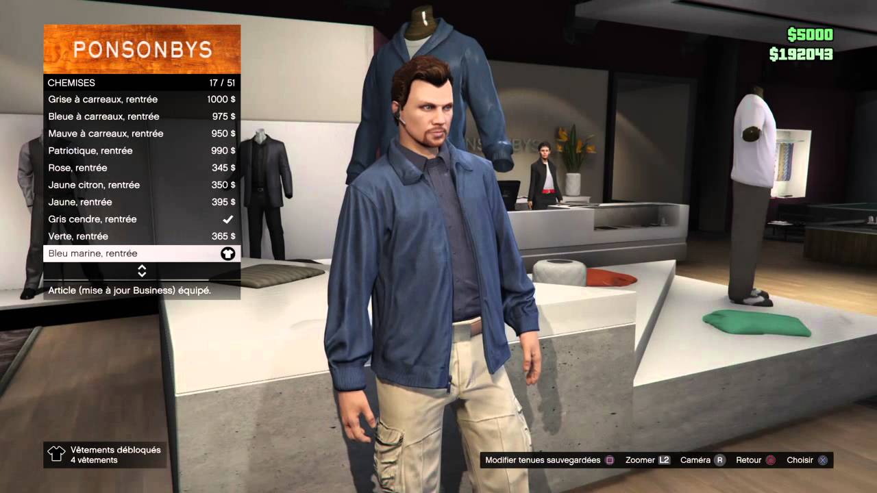 LES TENUES #4 : L'AGENT DU FIB "1" | GTA 5 ONLINE - YouTube