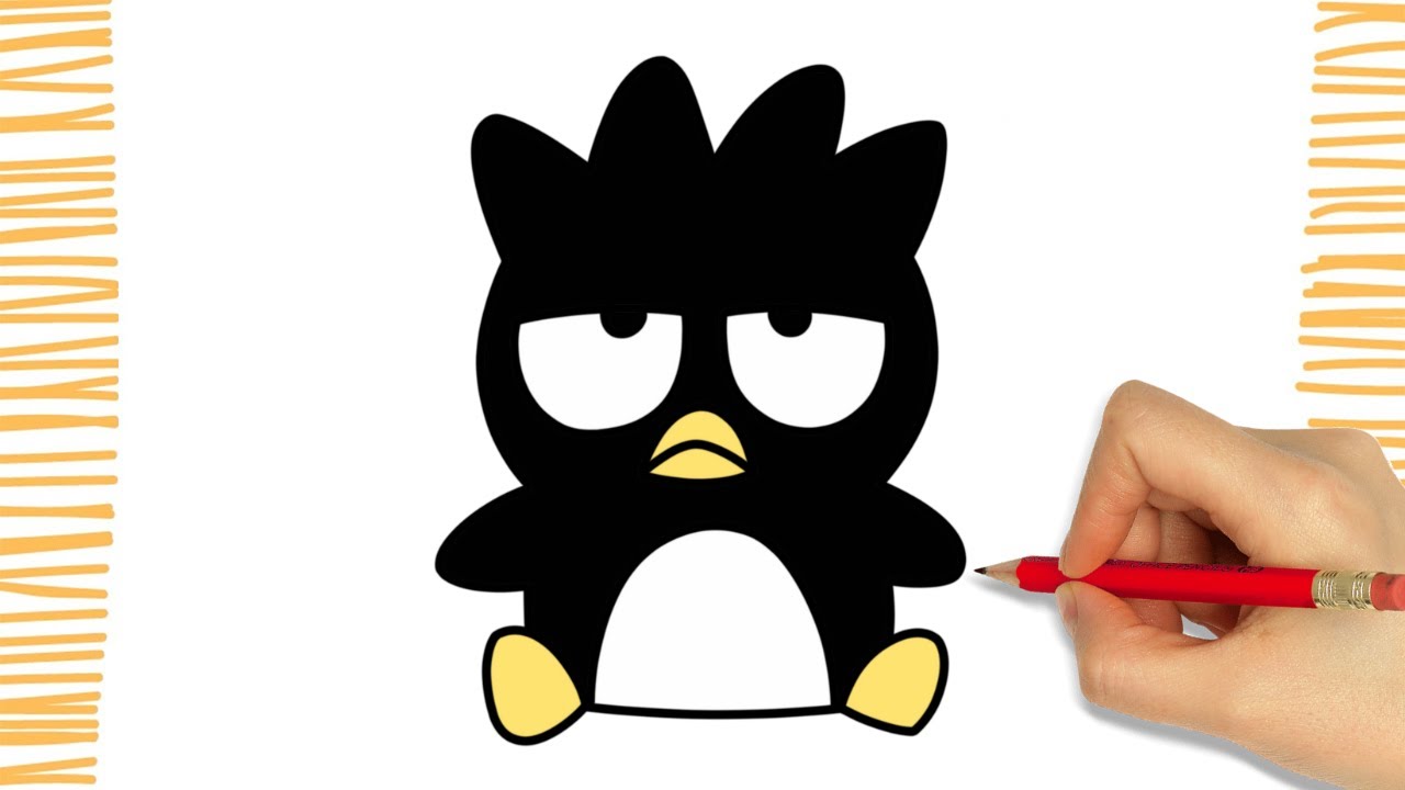 Como Dibujar a BADTZ-MARU I SANRIO I Fácil - YouTube