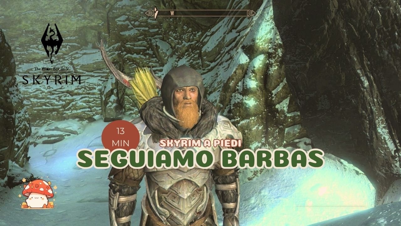 A spasso con Barbas 🐕| Gameplay Rilassante Skyrim 🍁 | - YouTube
