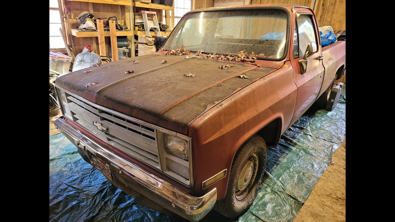 Repairing Old Square Body Chevy Truck - YouTube