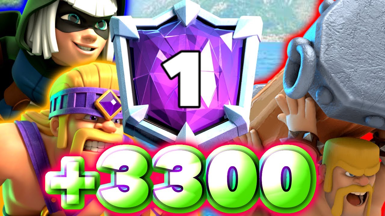 🏆+3300 with Evo Barb Bridge Spam deck🤟-Clash Royale - YouTube