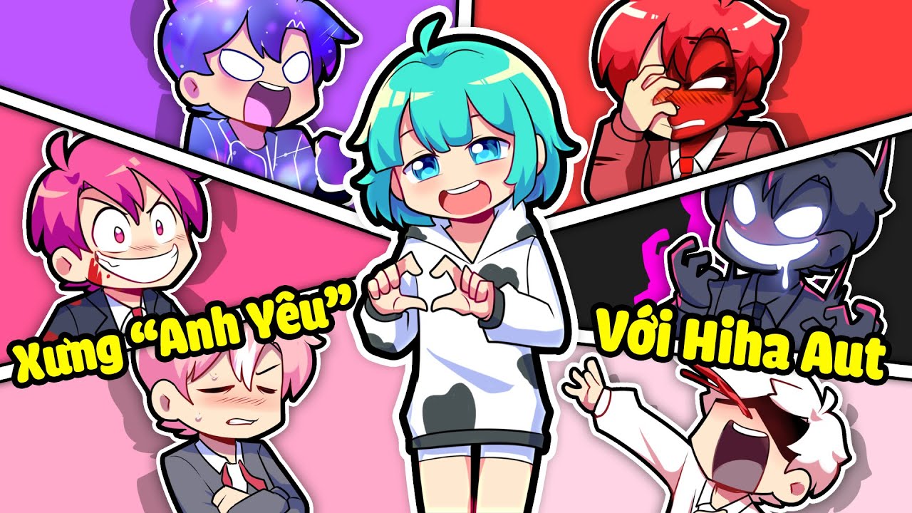 LÀNG HIHA AUT MẮC CỠ ĐƯỢC YUMMIE XƯNG "ANH YÊU" TRONG MINECRAFT*24H ...