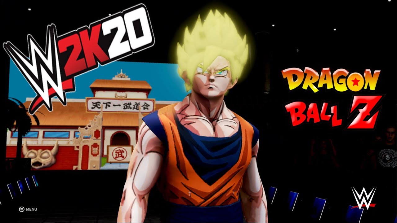WWE 2K20 CREATION : GOKU - YouTube