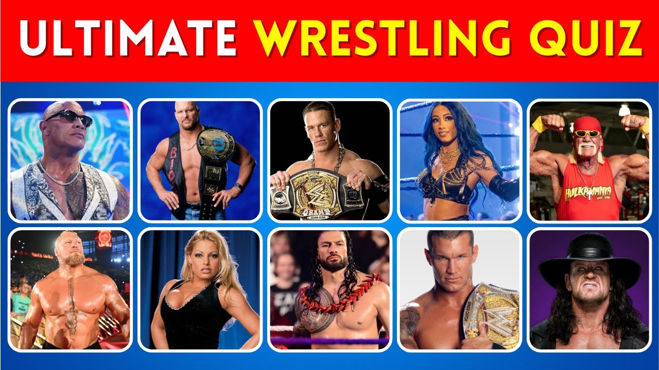 ULTIMATE Wrestling Quiz! Can YOU Ace It? | WWE Wrestling Quiz - YouTube