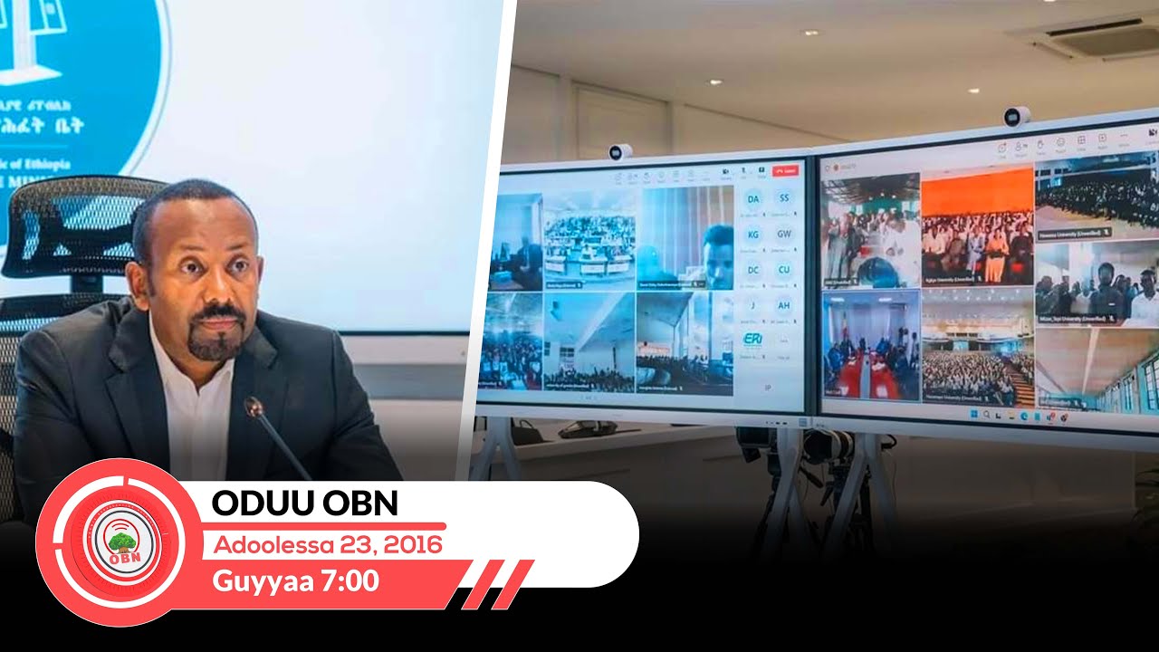 OBN Oduu Kiibxata Guyyaa 23/11/16 - YouTube