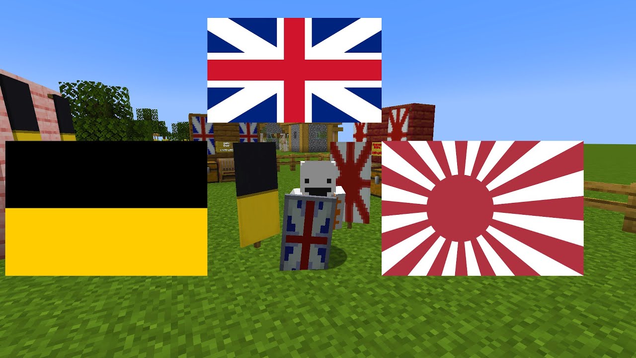 Creating Empire Flags With Minecraft Banners - YouTube